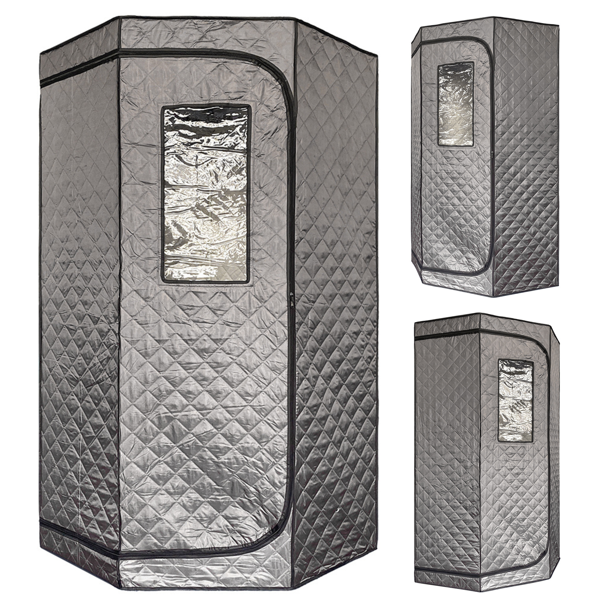 Blisspod Portable Personal Full Body 60 Min Rapid Steam Sauna, Pentago ...